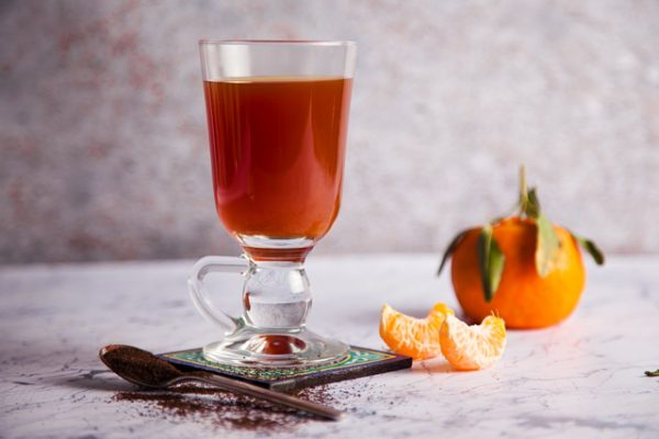 شاي ساخن باليوسفي | الوصفة