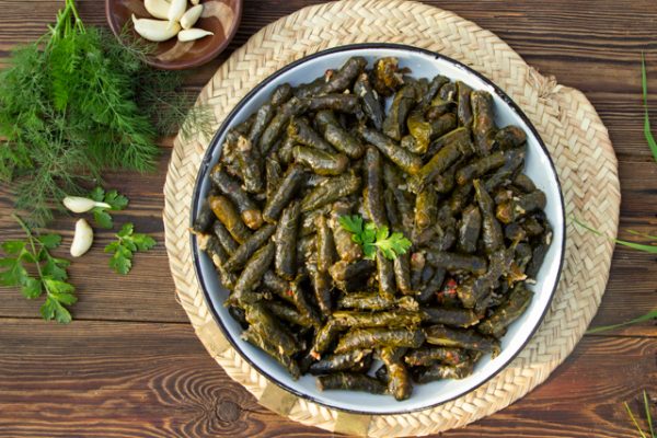 محشي ورق لفت | الوصفة